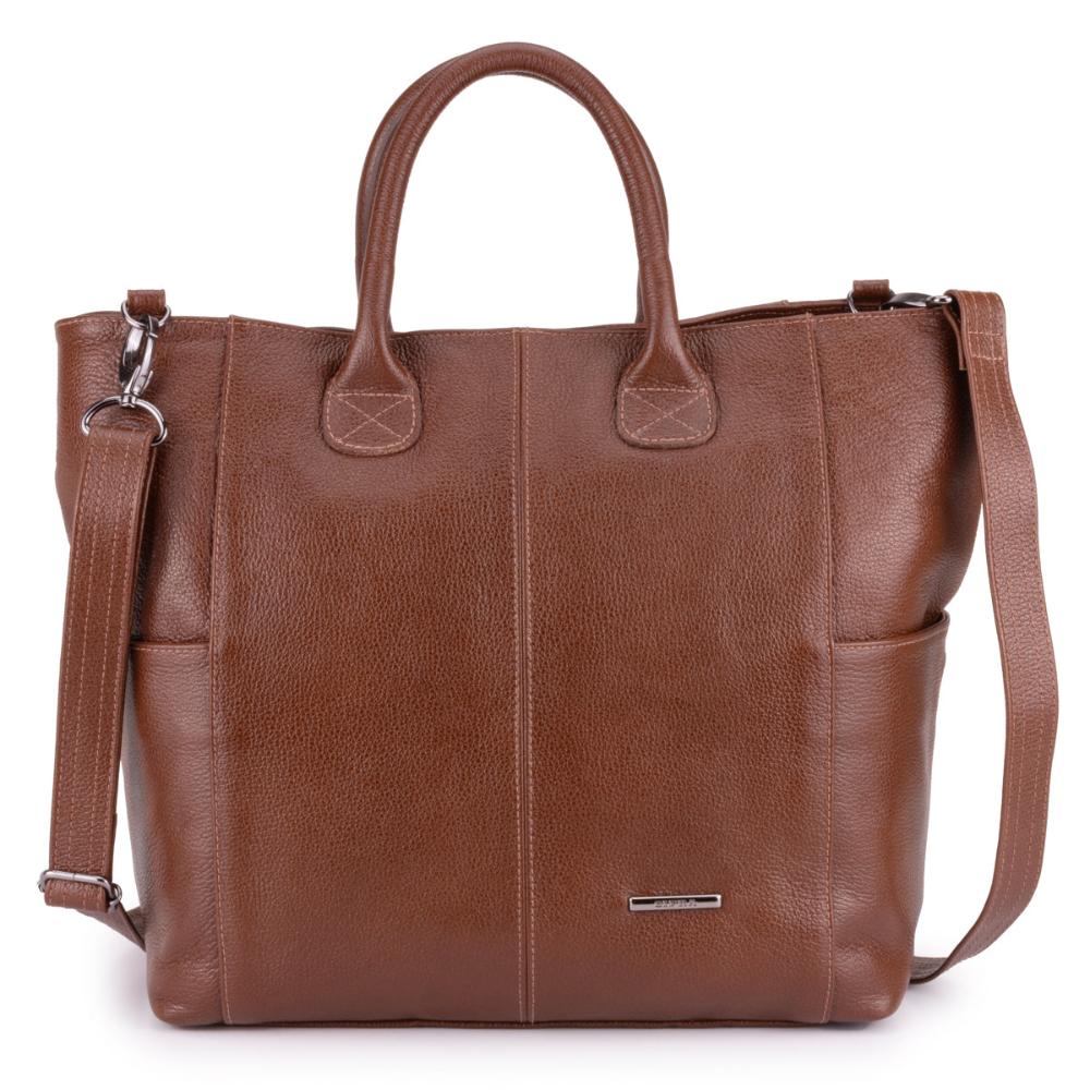 Pasta Executiva Notebook Couro Marrom Fernanda | Sifra